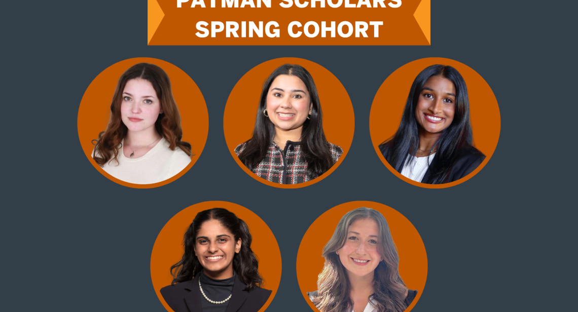 2026 Patman Scholars: Announcing our Spring Cohort | Patman Center for ...